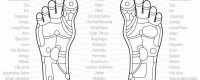 Free Reflexology Charts, Points for Specific Ailments